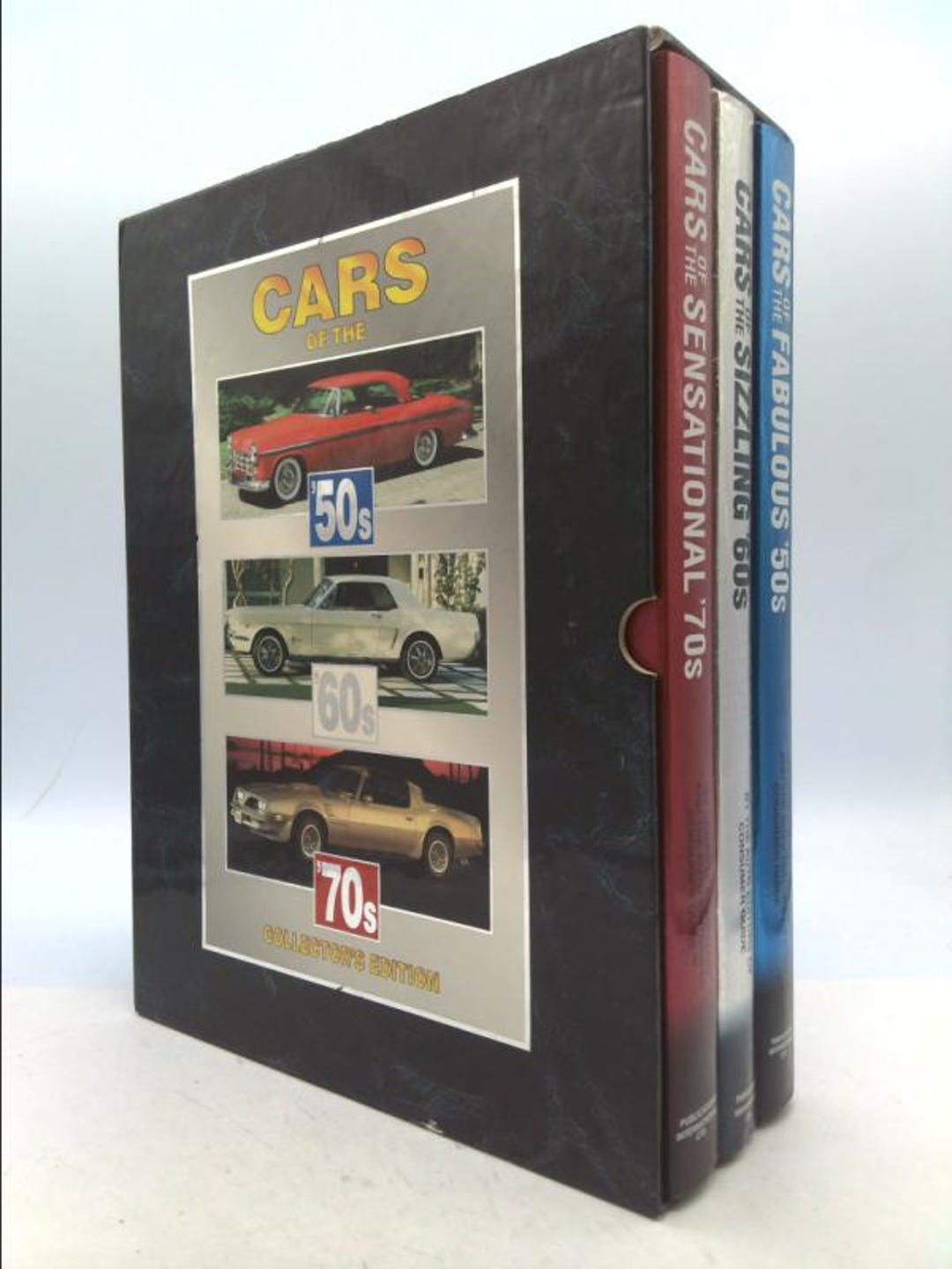 Cars of the Fabulous '50S, the Sizzling '60S, the Sensational '70S (3-volume Boxed Set) by Auto ...