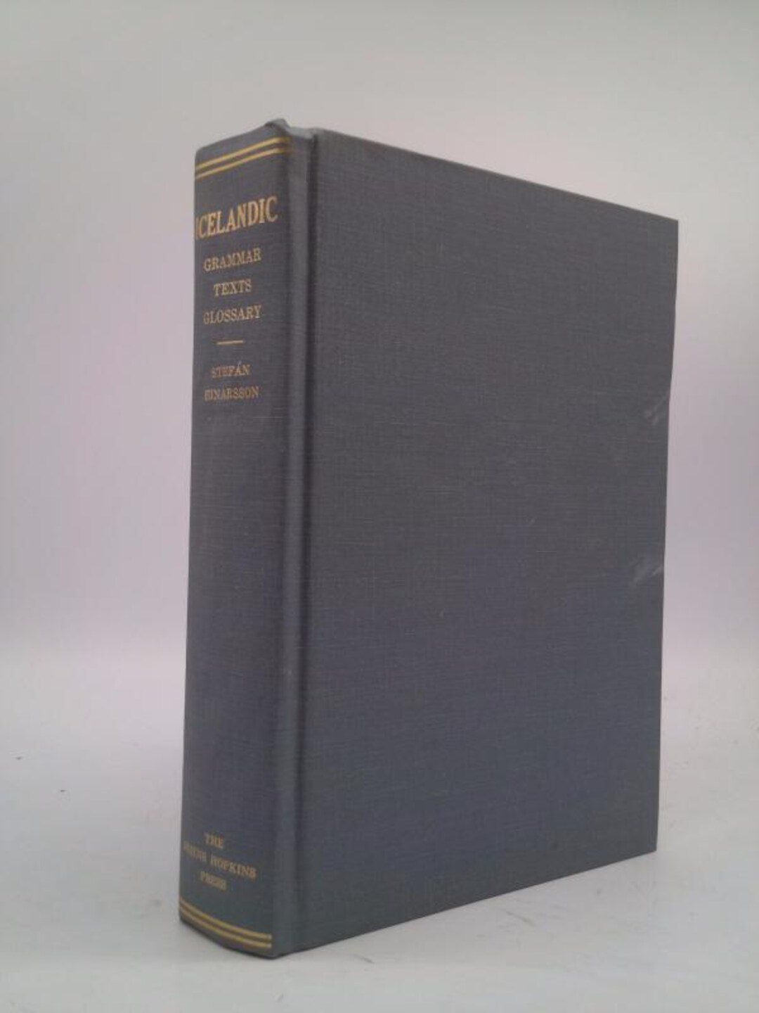 Icelandic: Grammar, Text and Glossary by Professor Stefan Einarsson - Etsy