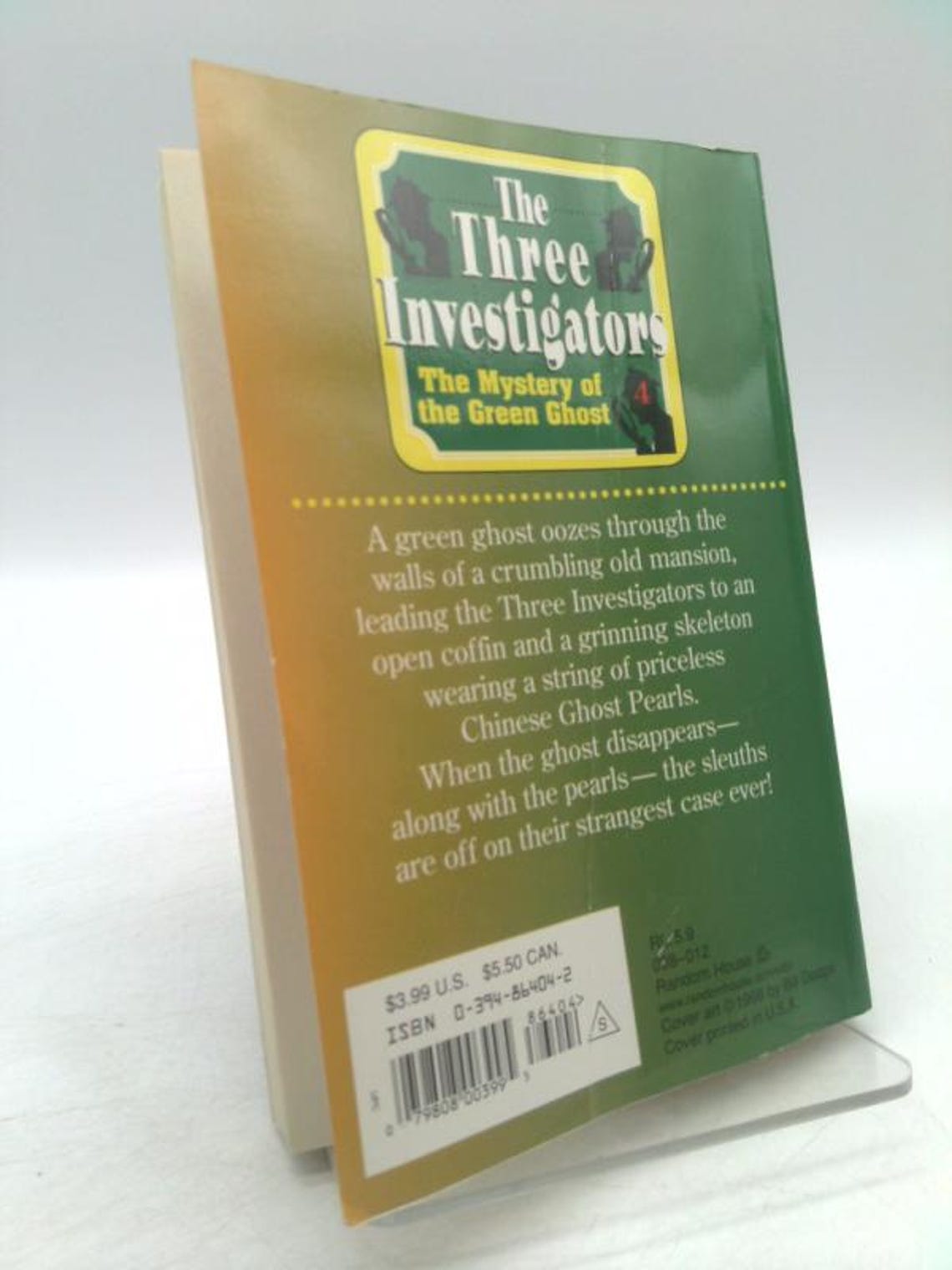 The Mystery of the Green Ghost (three Investigators Classics) by Robert ...
