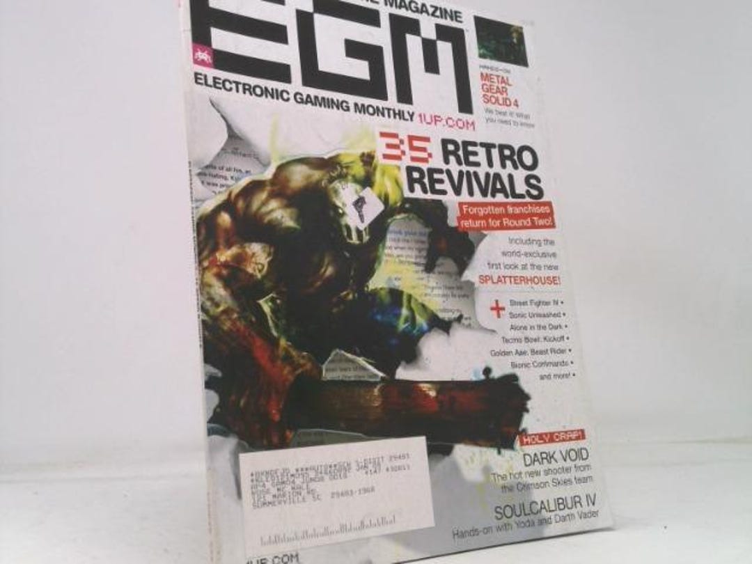 Egm Electronic Gaming Monthly June 2008 - Etsy