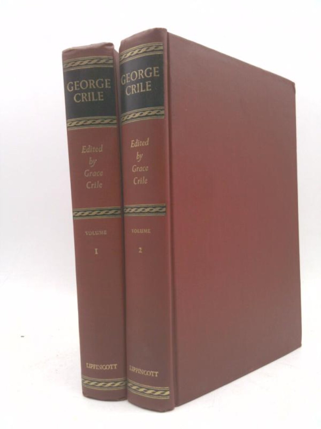 George Crile an Autobiography **2 Volume Set** by Grace (editor) Crile ...