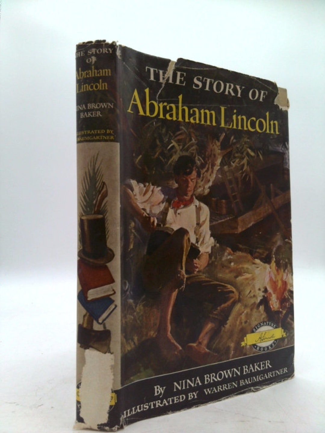 The Story of Abraham Lincoln signature Books by Nina Brown - Etsy