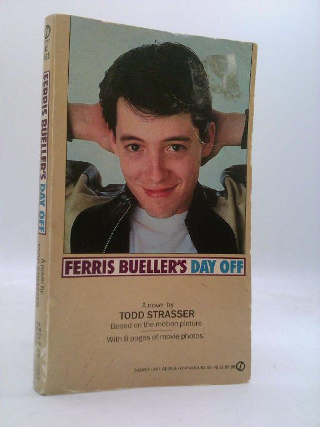 Ferris Bueller's Day off by Todd Strasser - Etsy
