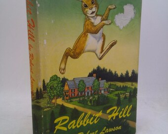 Rabbit Hill by Robert Lawson, 1956 the Viking Press, Secondmousefinds ...