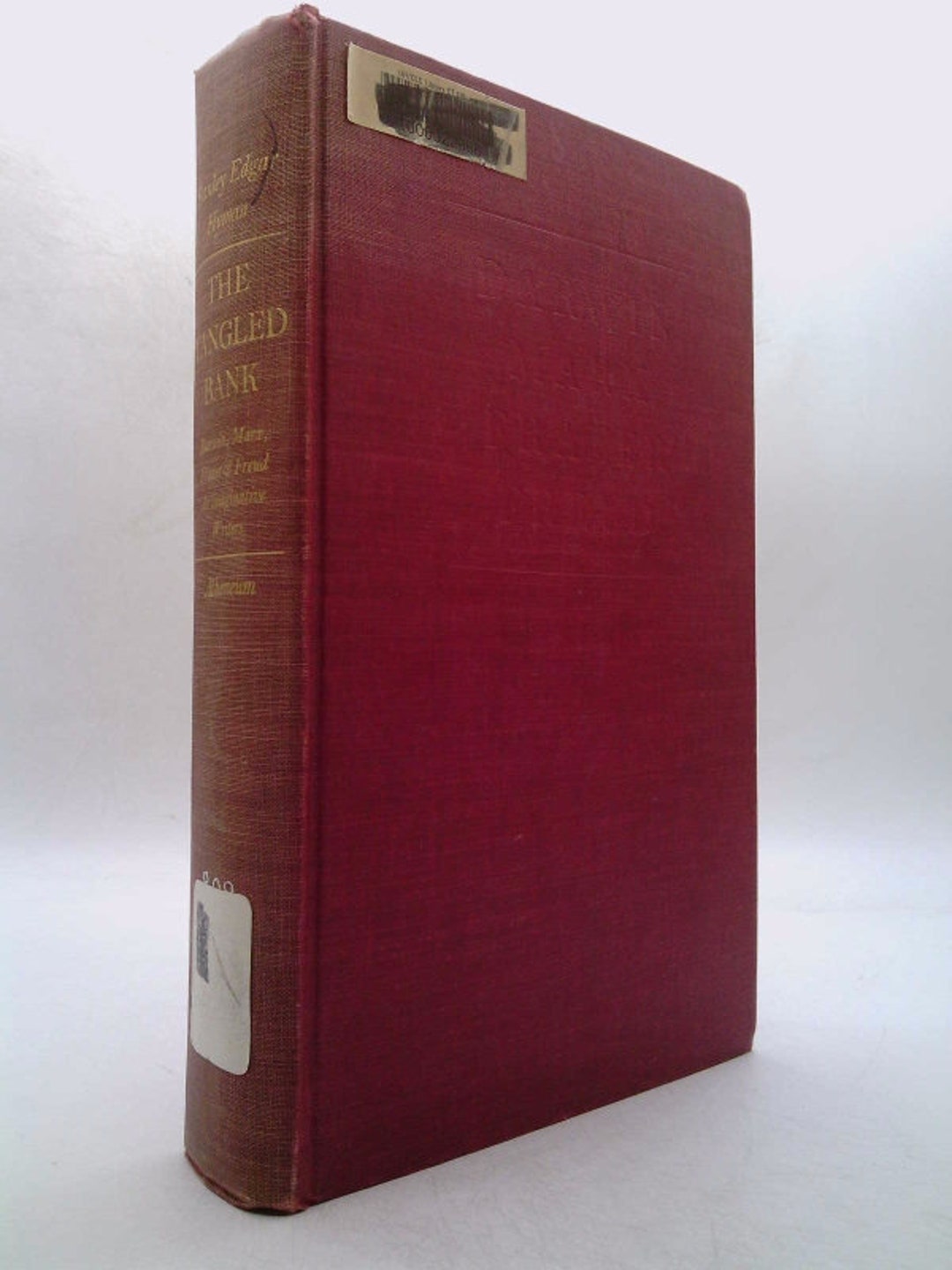 The Tangled Bank: Darwin, Marx, Frazer and Freud as Imaginative Writers ...
