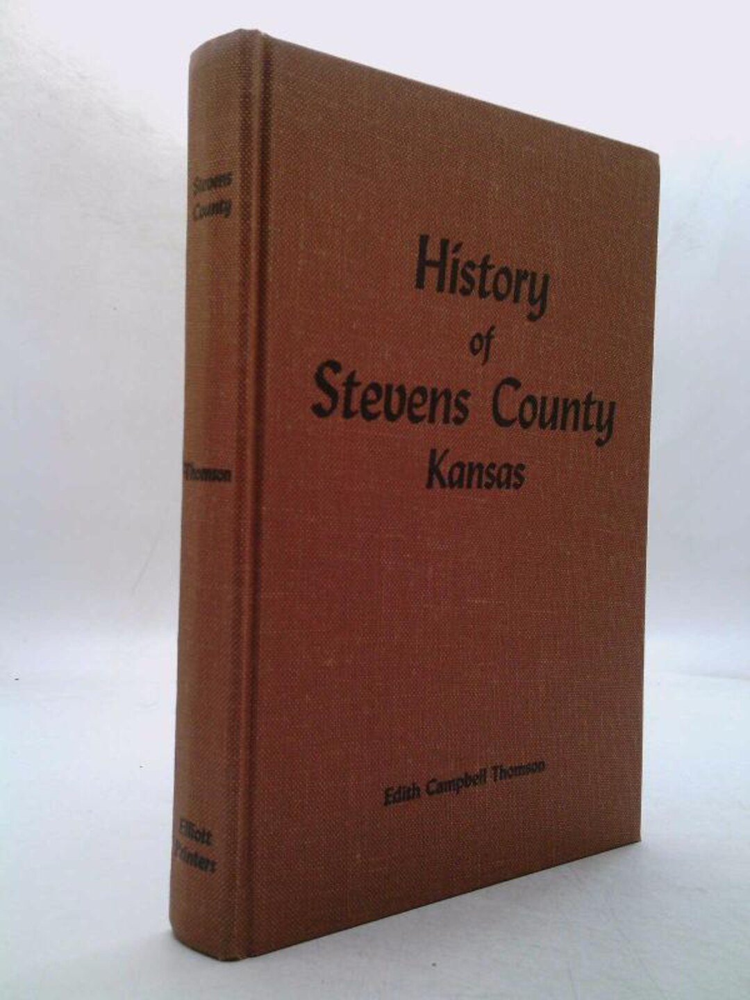 History of Stevens County, Kansas by Edith Campbell Thomson - Etsy