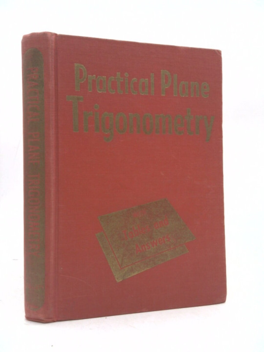 Practical Plane Trigonometry With Tables and Answers by W. J. Oliver - Etsy