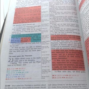 Prophecy Marked Reference Study Bible by Prophecy Study - Etsy