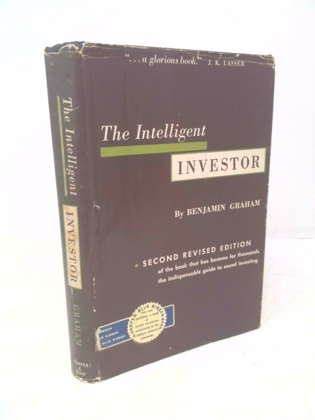 The Intelligent Investor Second Revised Edition by Benjamin Graham - Etsy