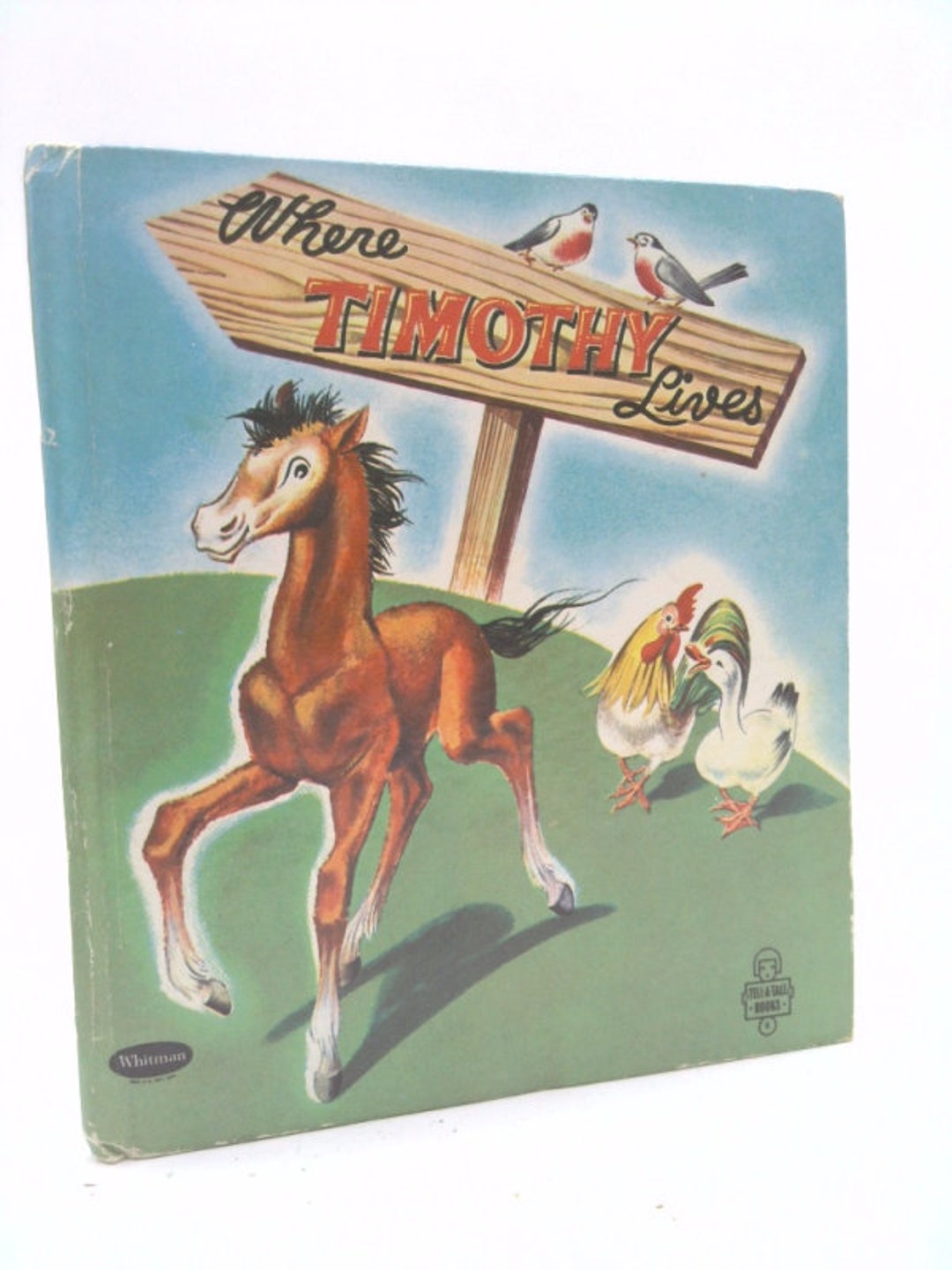 Where Timothy Lives. A Whitman Tell-a-tale Book. No. 2505 - Etsy