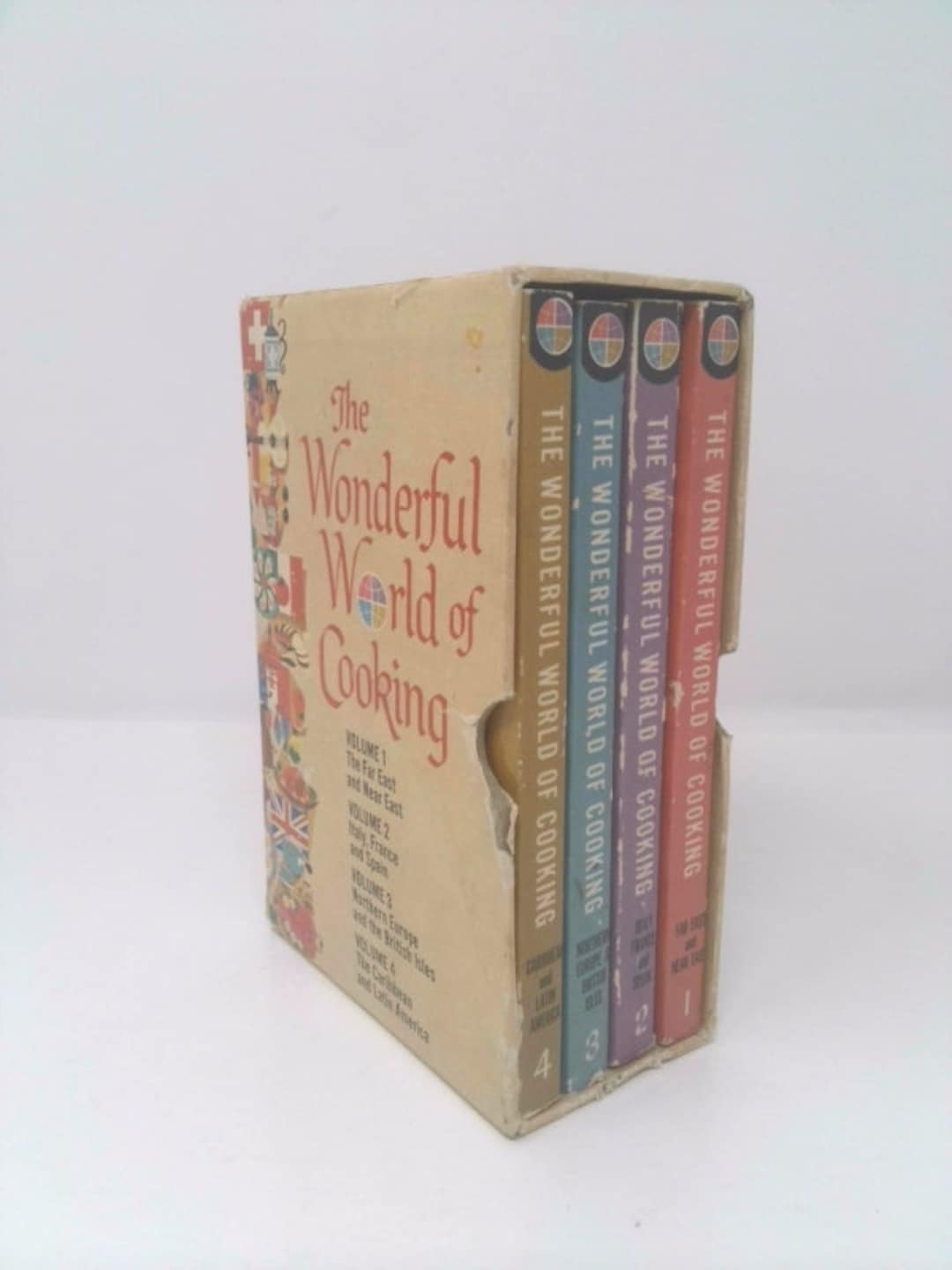 The Wonderful World of Cooking Volumes 1-4 Boxed Set - Etsy