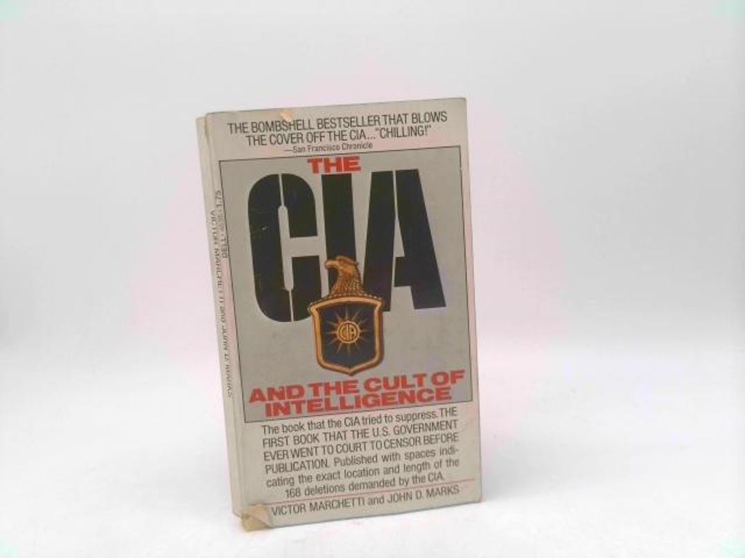 The Cia and the Cult of Intelligence by Victor Marchetti - Etsy