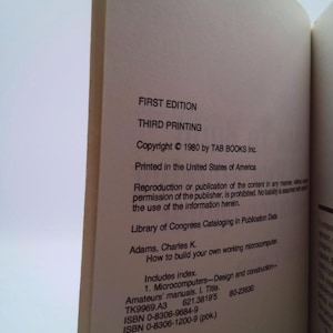 How to Build Your Own Working Microcomputer by Charles K. Adams - Etsy