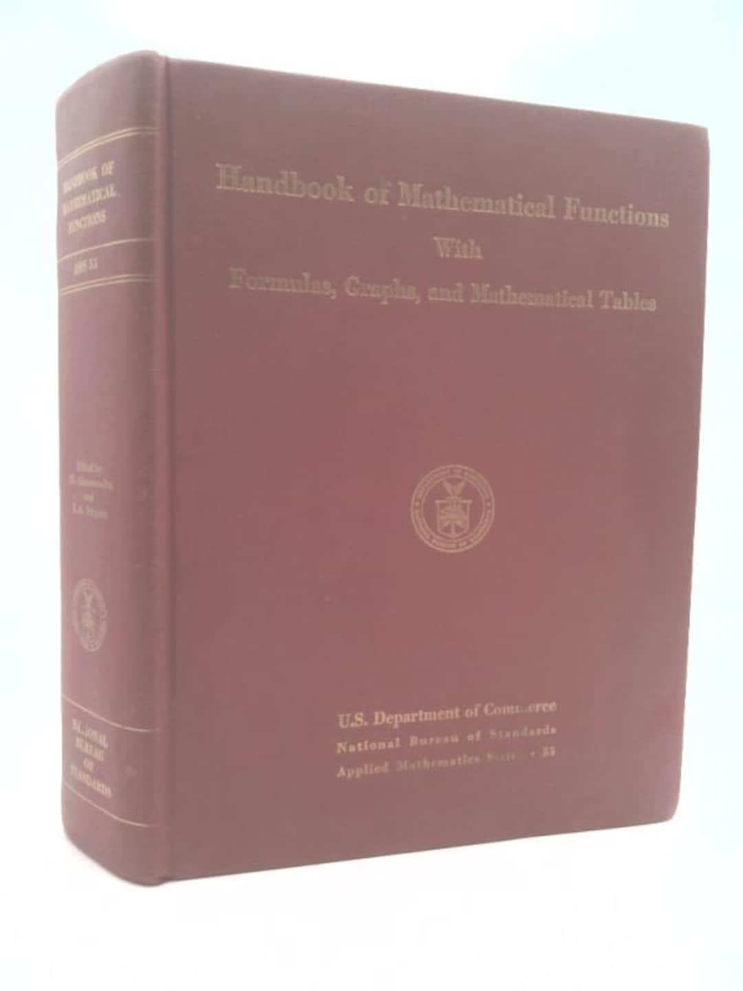 Handbook of Mathematical Functions With Formulas Graphs and ...
