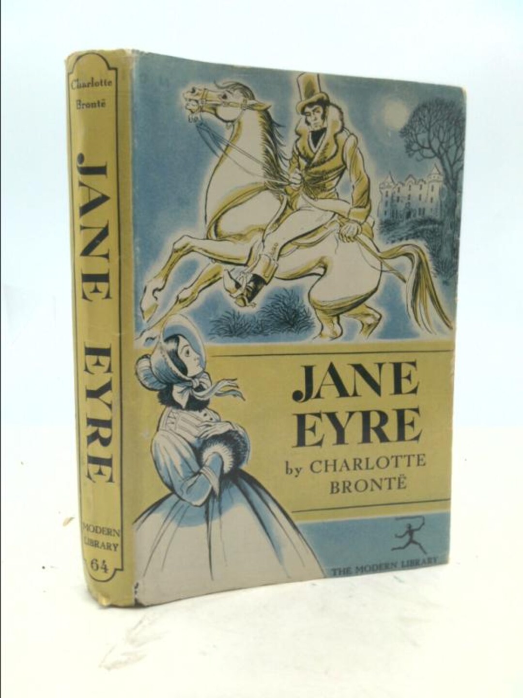 Rare Charlotte Bronte Jane Eyre 1950 Modern Library Edition # 64 Hc/dj ...