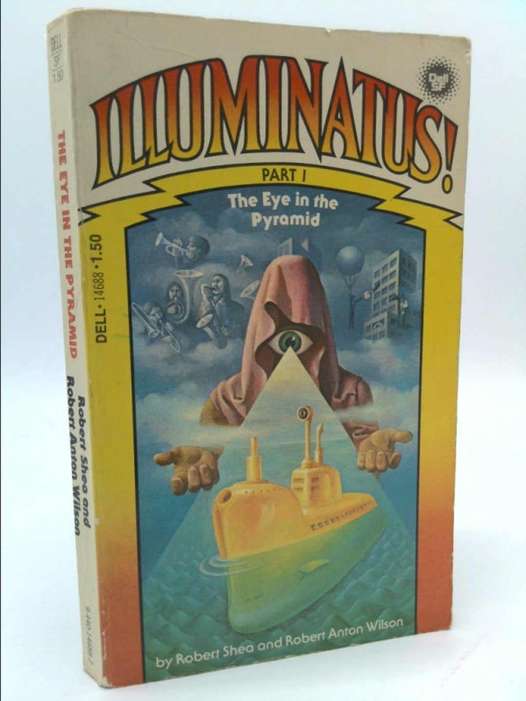 The Eye in the Pyramid illuminatus Part 1 by Robert Shea - Etsy