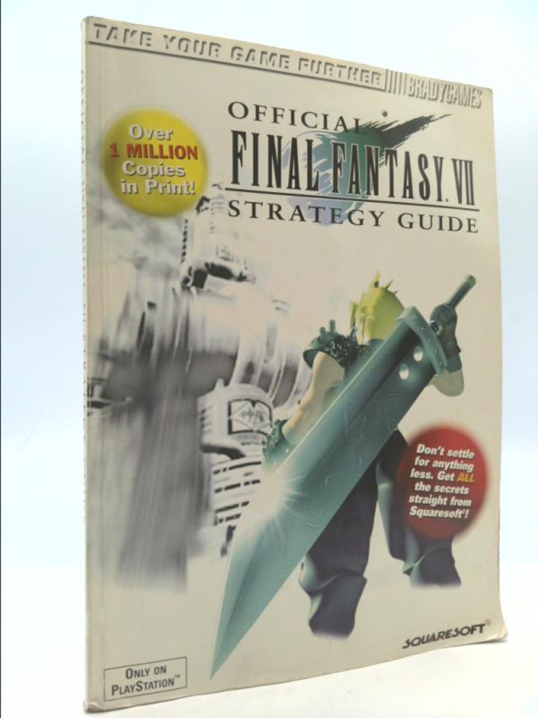 Official Final Fantasy Vii Strategy Guide by David Cassady - Etsy