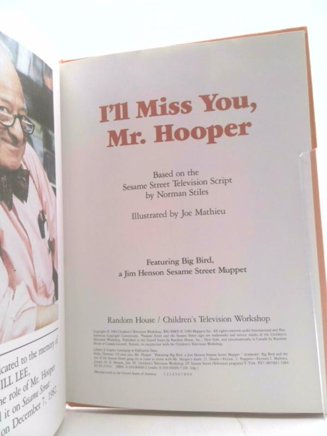 I'll Miss You, Mr. Hooper by Sesame Street - Etsy
