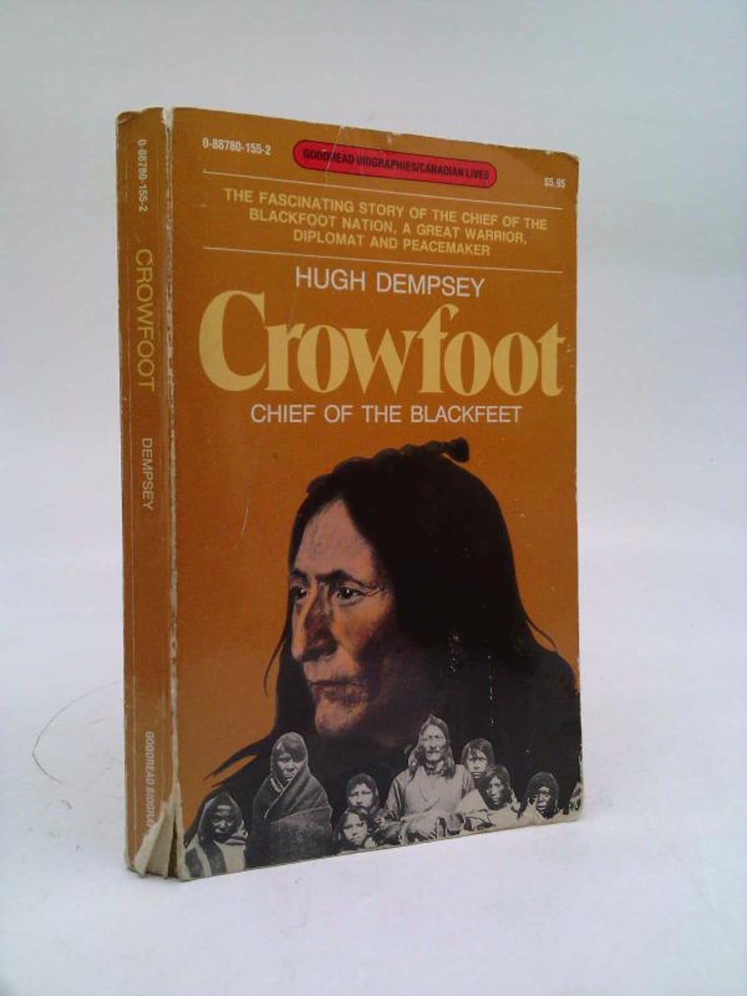 Crowfoot: Chief of the Blackfeet by Hugh Dempsey - Etsy
