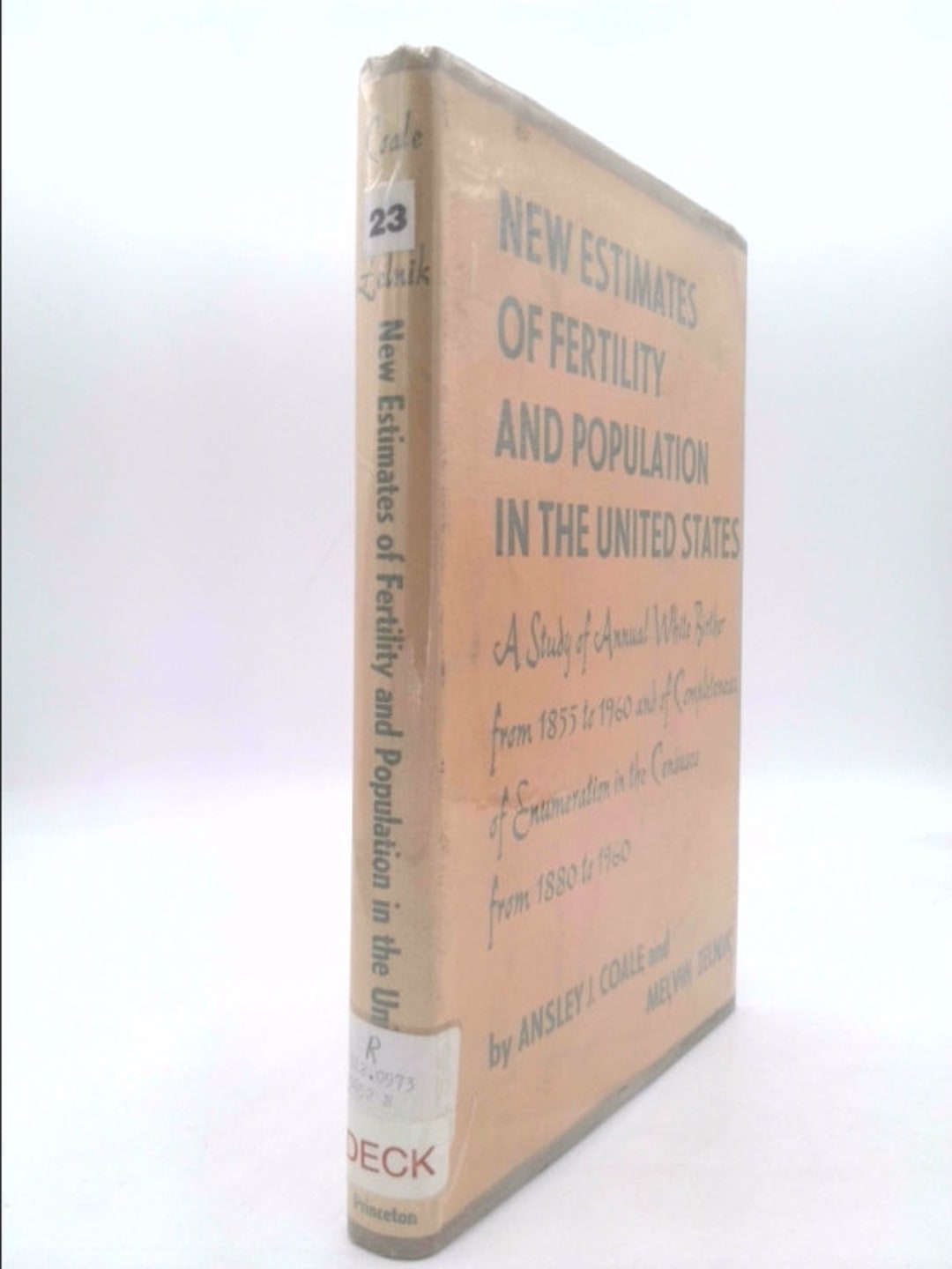 New Estimates of Fertility and Population in the United States: A Study ...