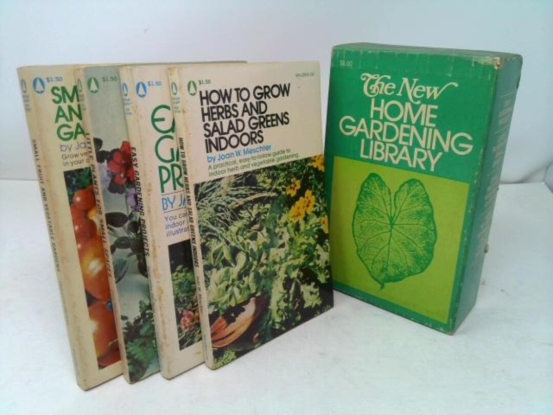 The New Home Gardening Library (4 Book Box Set) by Jacqueline Heriteau ...