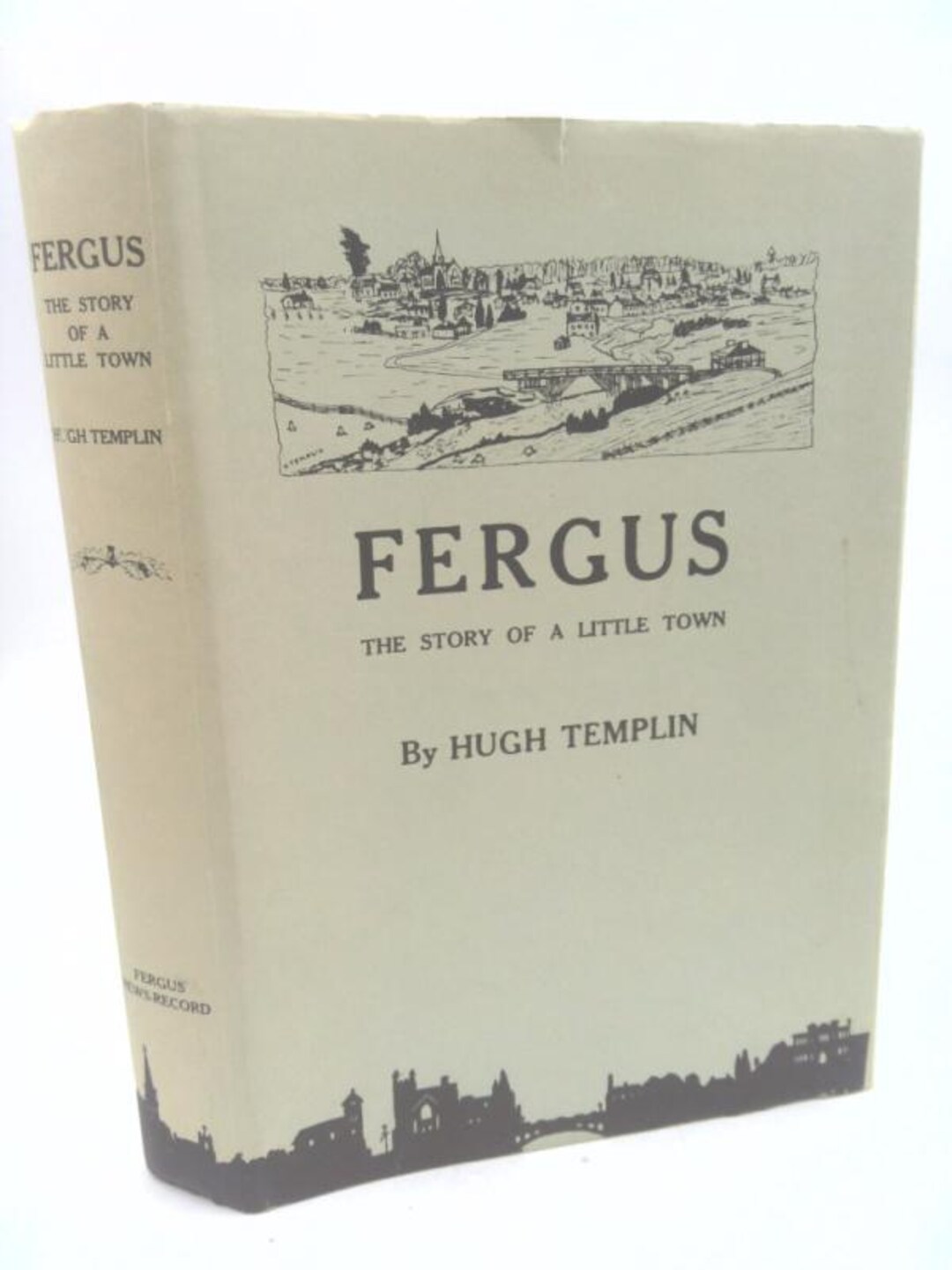 Fergus. the Story of a Little Town by HUGH TEMPLIN - Etsy