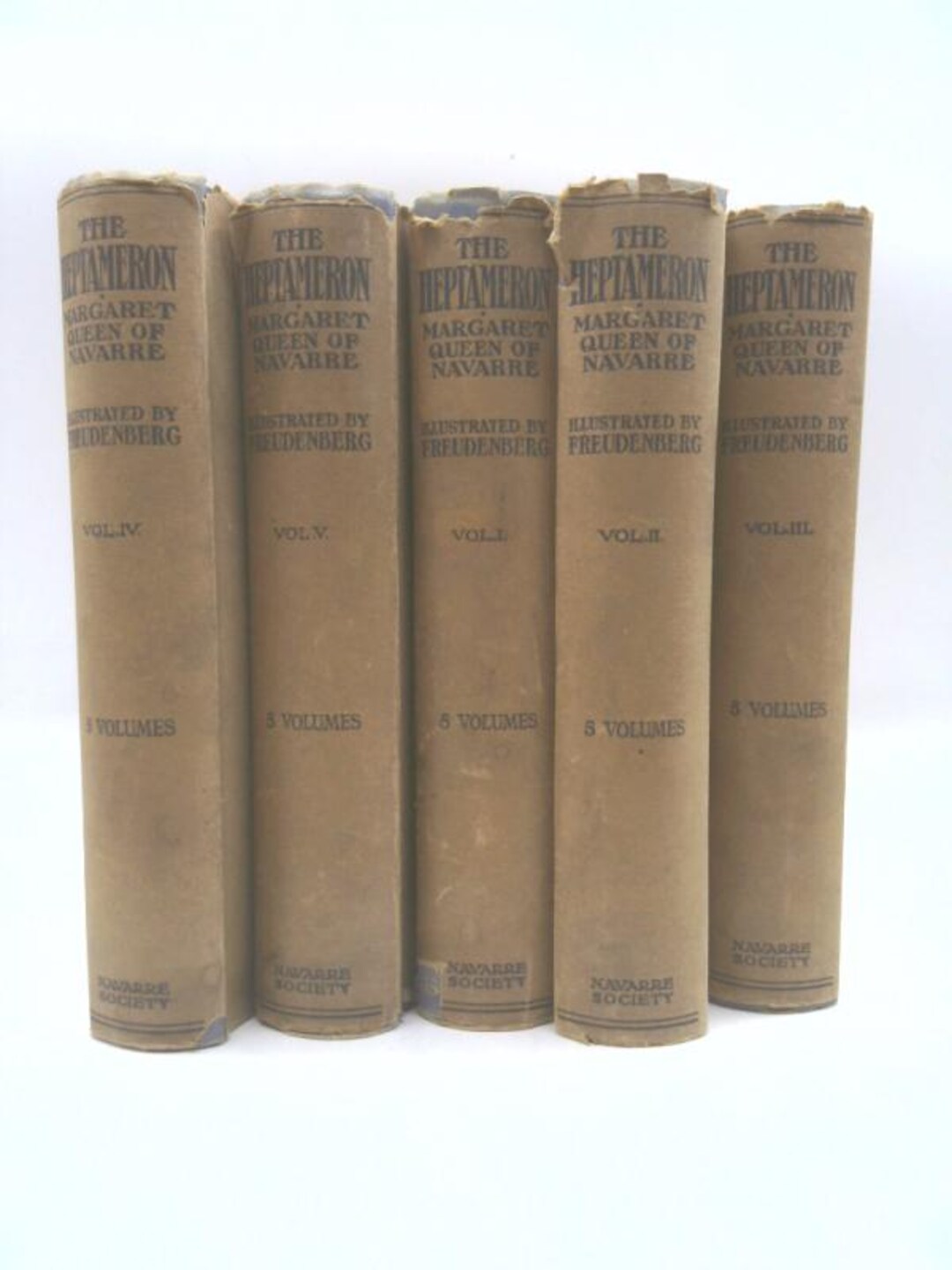 The Heptameron of the Tales of Margaret, Queen of Navarre, in Five ...