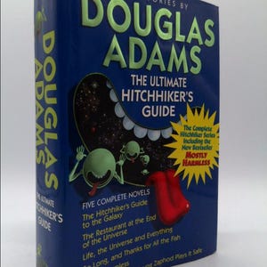 The Ultimate Hitchhiker's Guide by Douglas Adams - Etsy