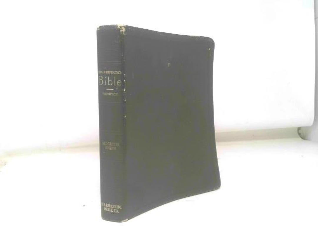 The New Chain Reference Bible Fourth Improved Edition Containing ...