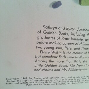 Busy Timmy. A Little Golden Book #50 by Kathryn and Byron Jackson and ...