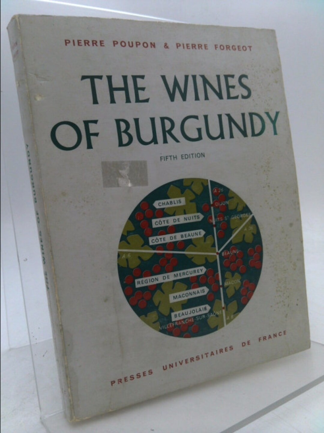 The Wines of Burgundy collection Pierre Poupon by Sylvain Pitiot - Etsy