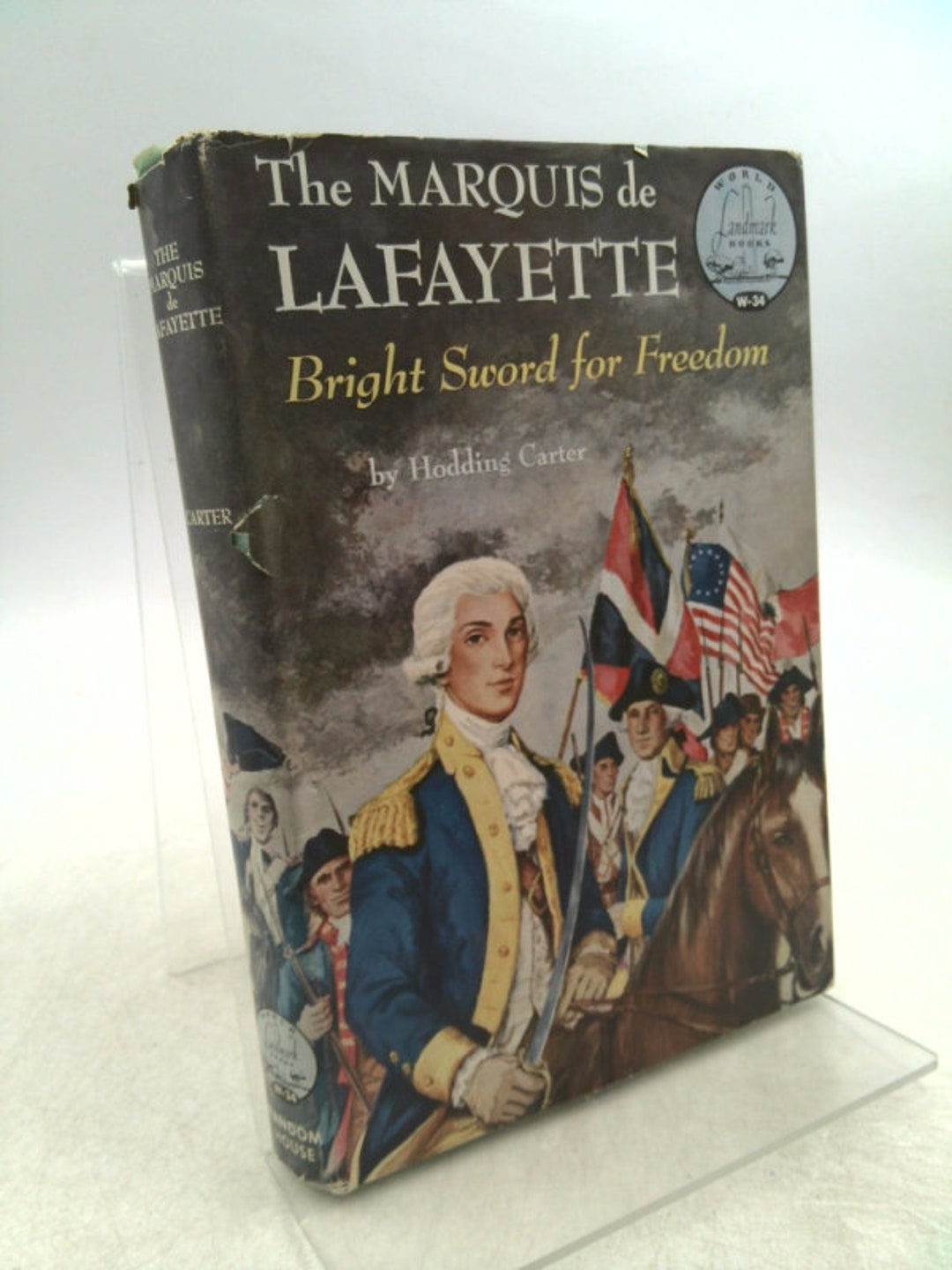 The Marquis De Lafayette: Bright Sword for Freedom Landmark Series W-34 ...