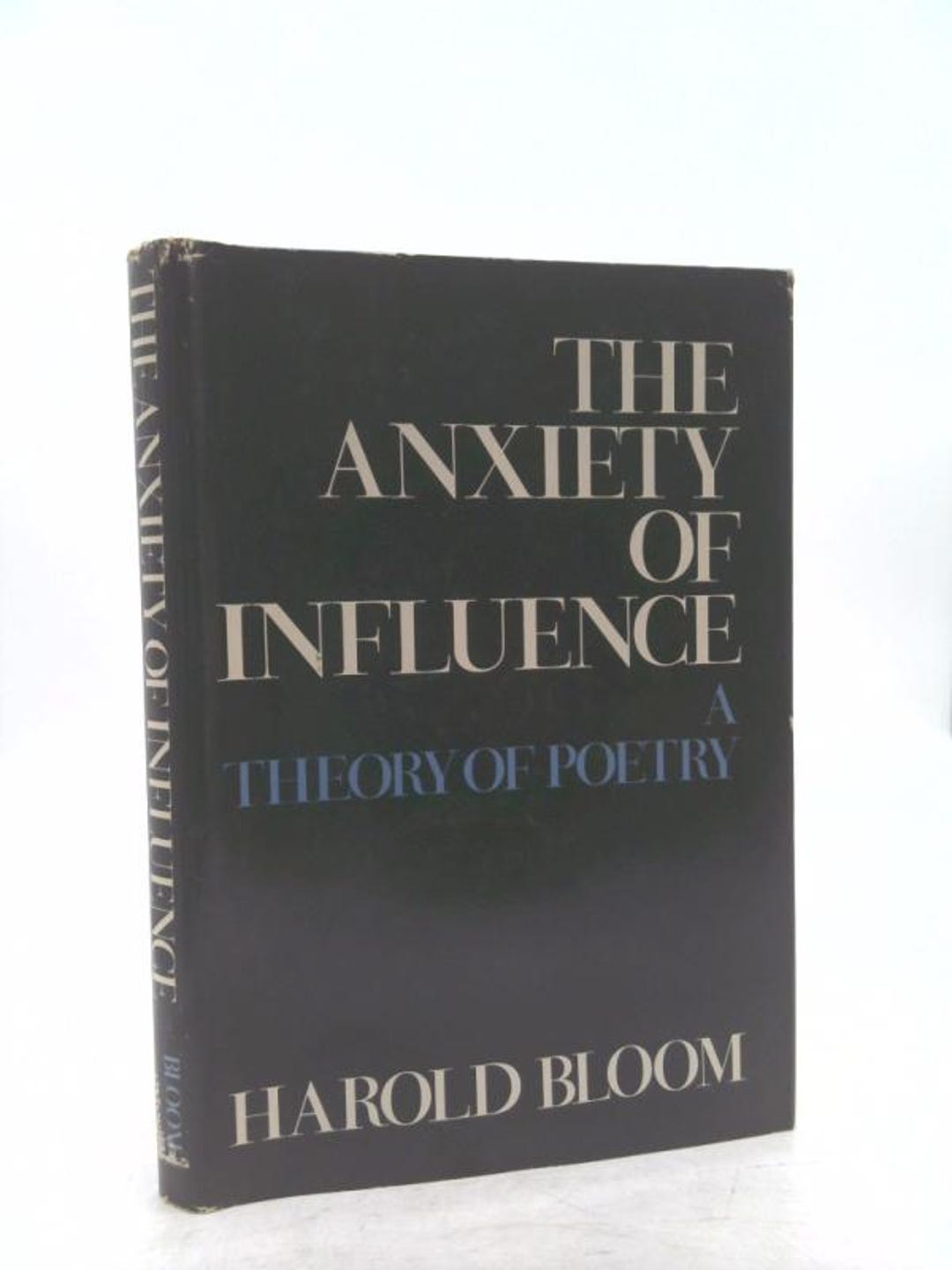 The Anxiety of Influence: A Theory of Poetry by Harold Bloom - Etsy