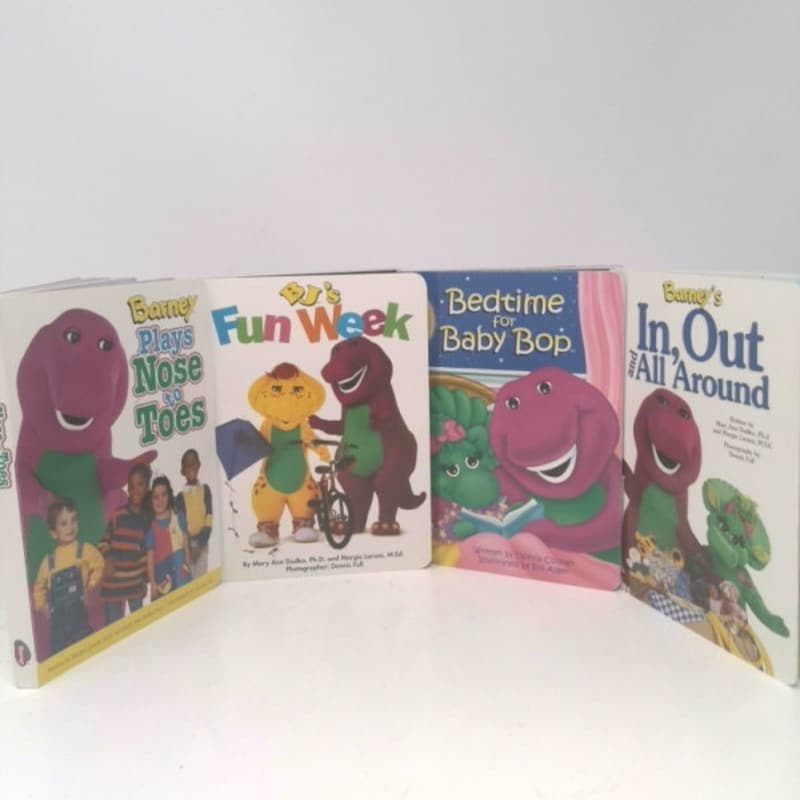 Barney Book - Etsy