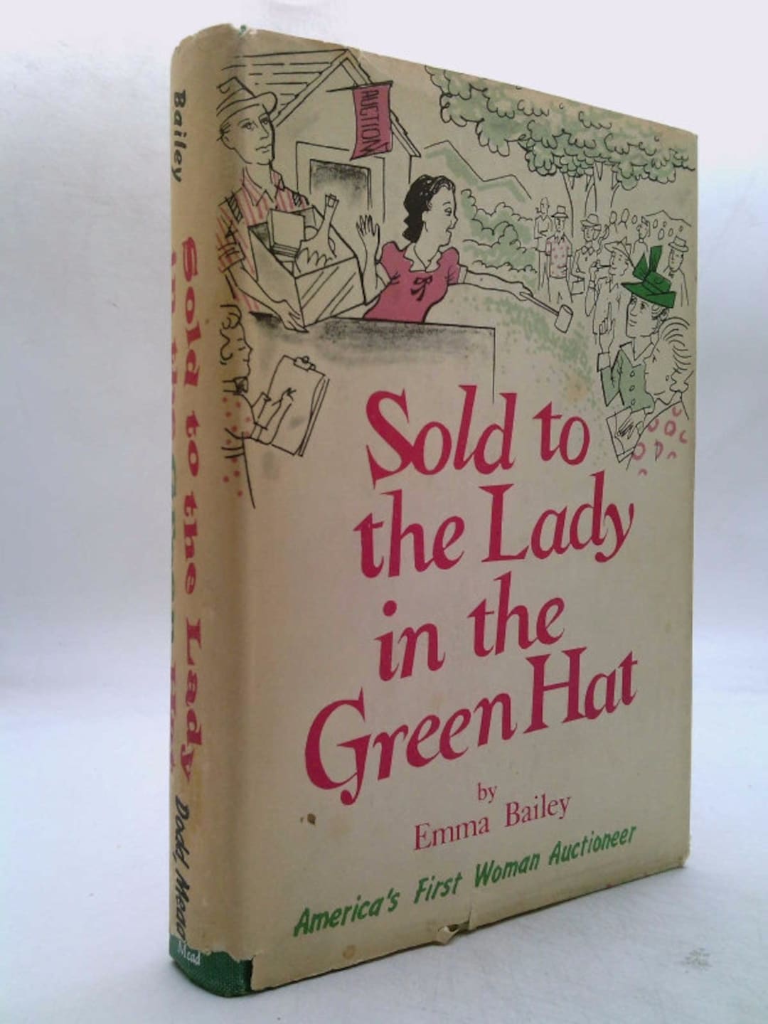 Sold to the Lady in the Green Hat - America's First Woman Auctioneer by Emma Bailey - Etsy