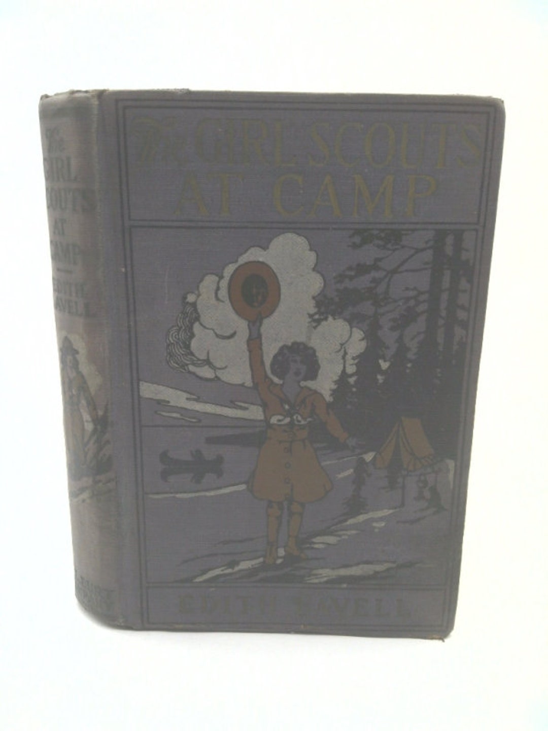 The Girl Scouts at Camp by Edith Lavell - Etsy