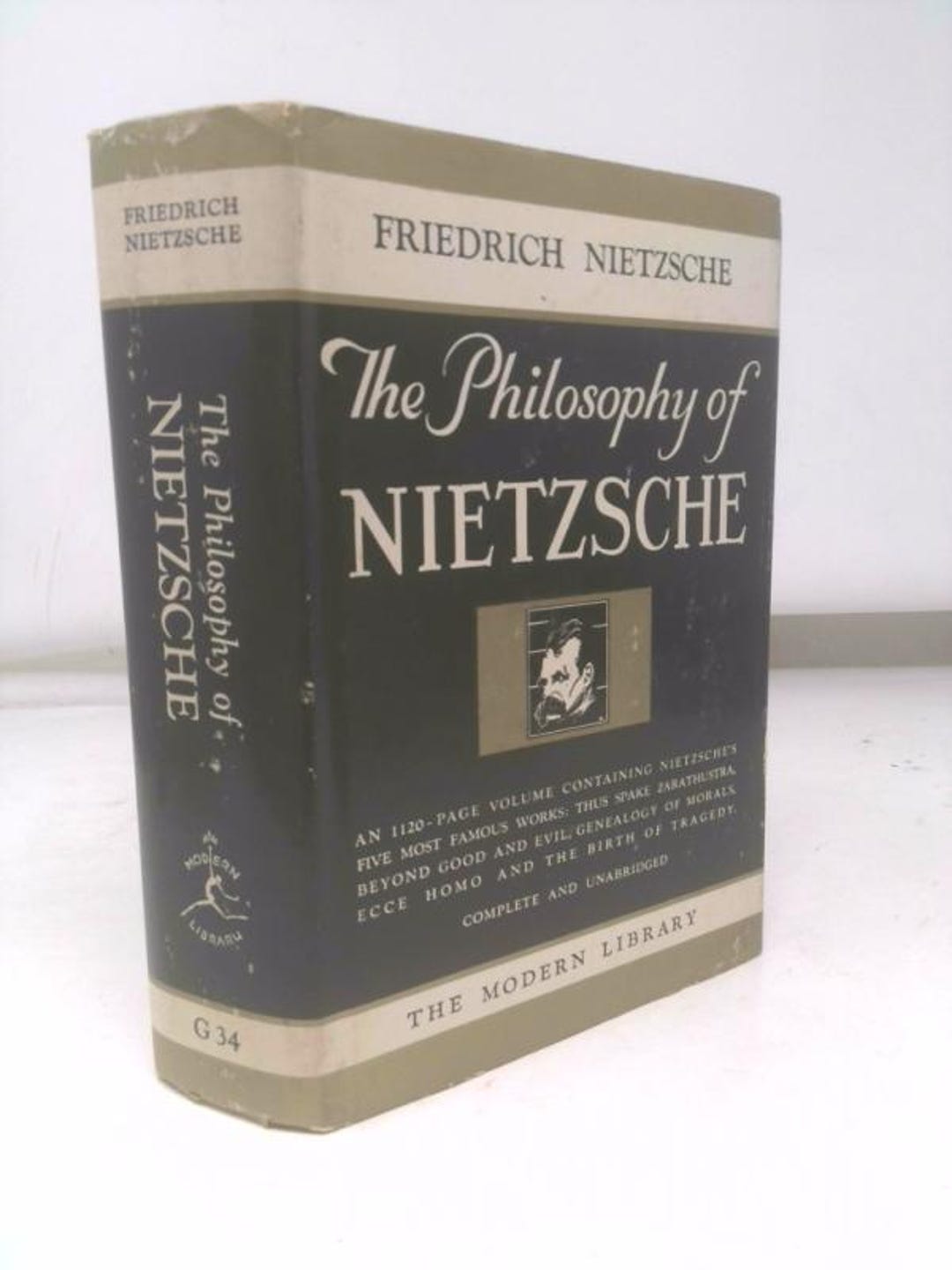 The Philosophy of Nietzsche. Modern Library Giant G-34 by Friedrich ...