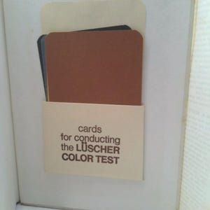 The Luscher Color Test: the Remarkable Test That Reveals Personality ...