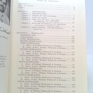 History and Genealogy of the Witherell/ Wetherell/ Witherill Family of ...