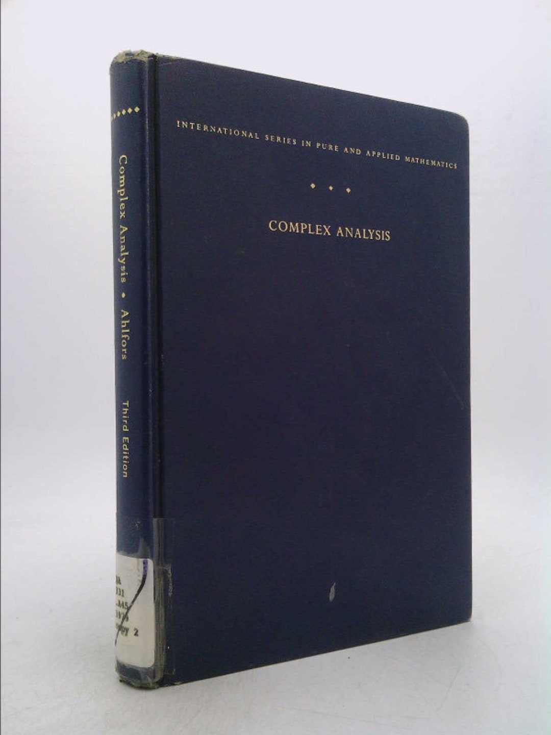 Complex Analysis Complex Analysis Complex Analysis: an Introduction to the Theory of Analytic ...