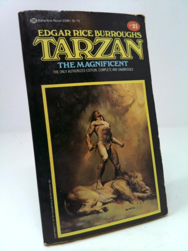 Tarzan the Magnificent by Edgar Rice Burroughs - Etsy
