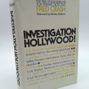 Investigation Hollywood by Fred Otash - Etsy