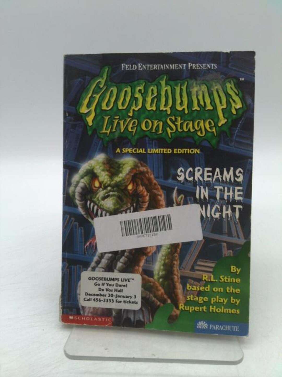 Goosebumps Live on Stage Screams in the Night by R.L. Stine - Etsy