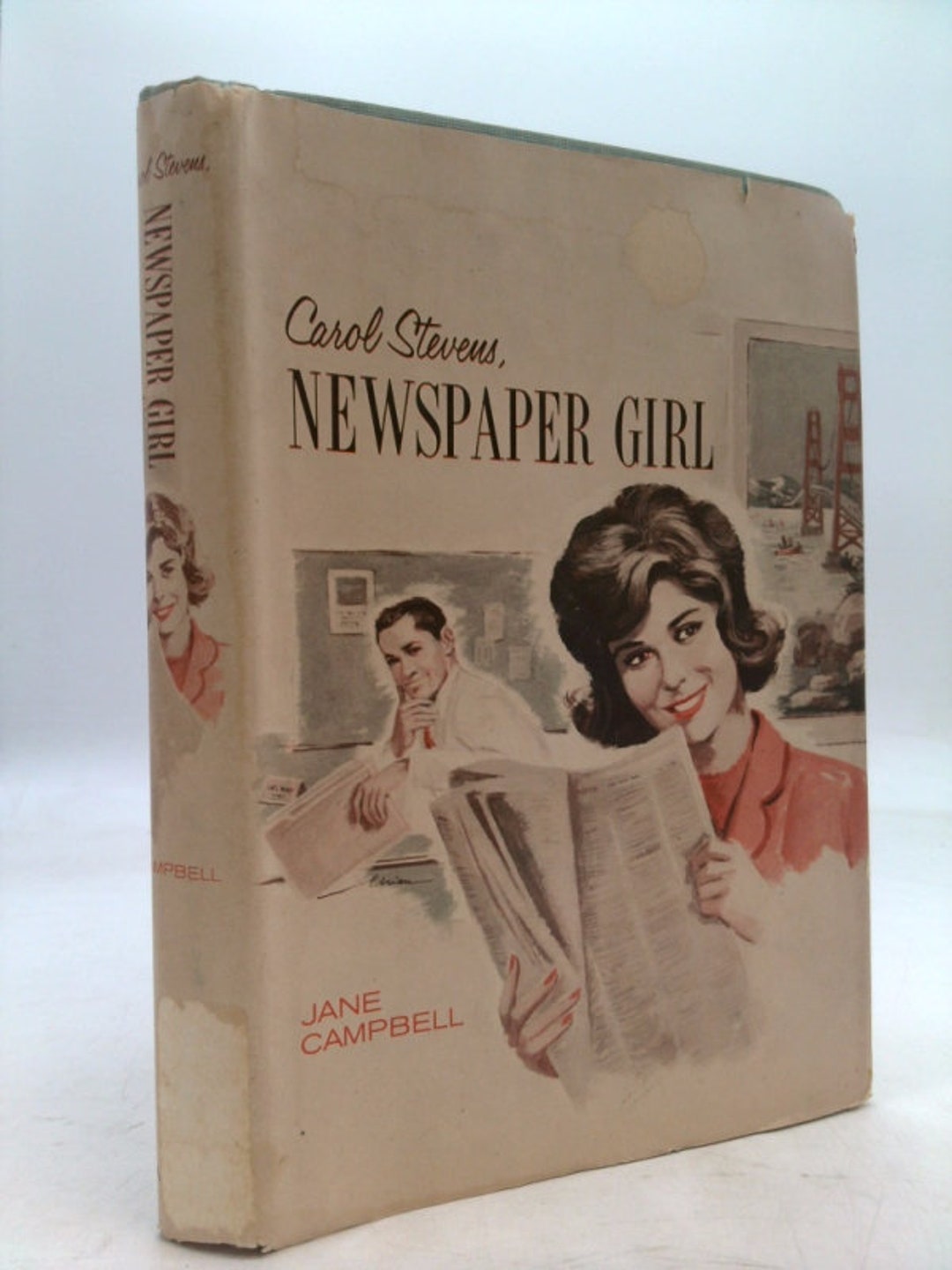 Carol Stevens, Newspaper Girl by Jane Campbell - Etsy