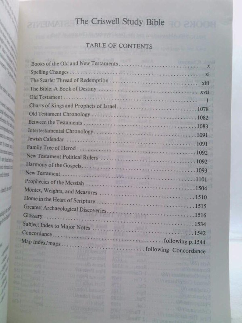 The Criswell Study Bible, Authorized King James Version by W. A ...