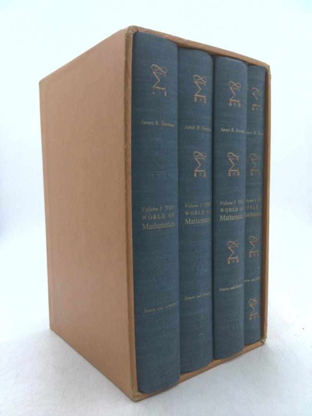 The World of Mathematics (4 Volumes) by James R. Newman - Etsy