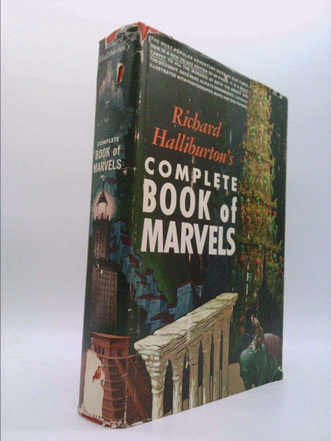 Richard Halliburton's Complete Book of Marvels 1960 Travel Dustjacket ...