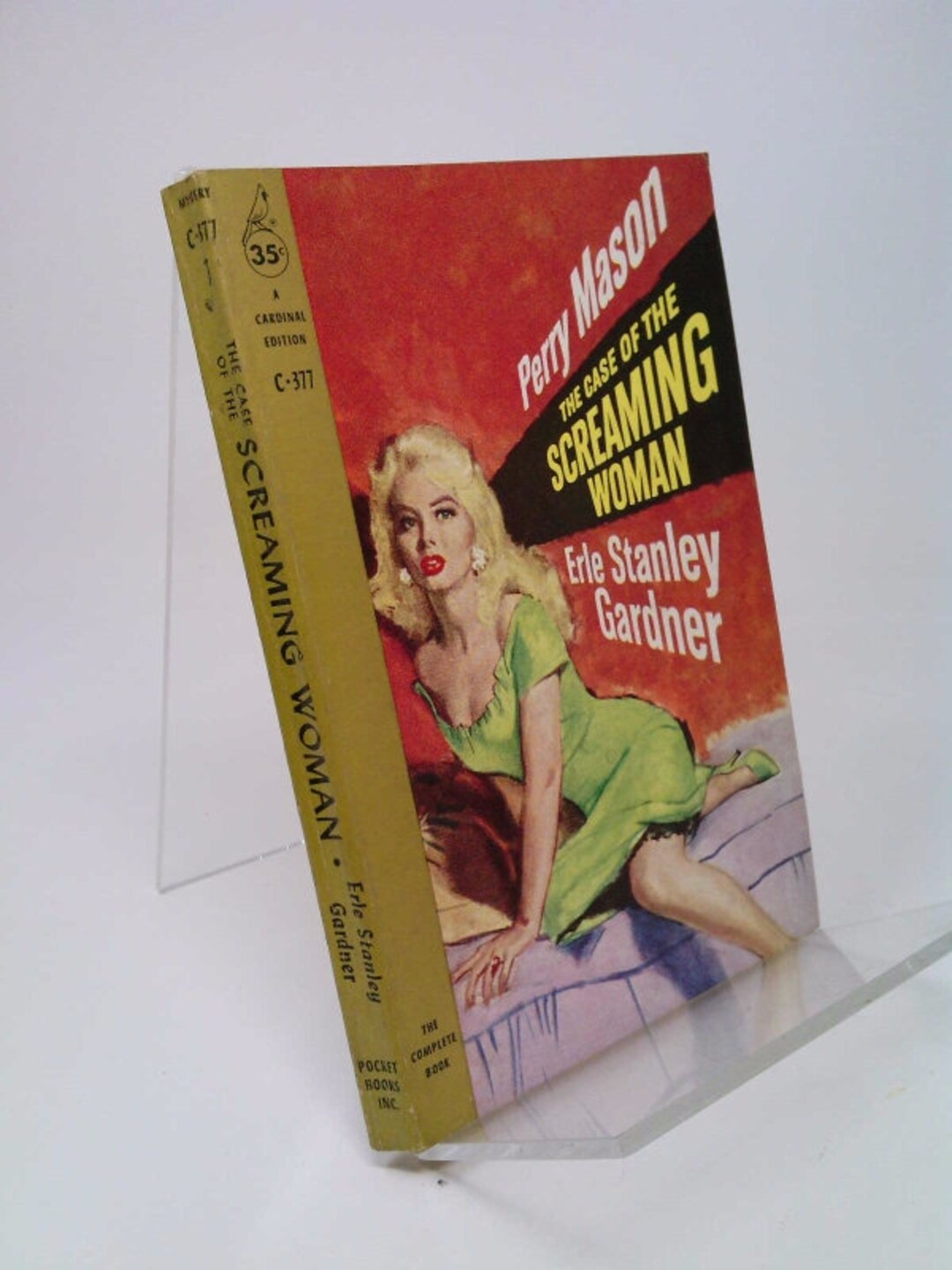 Perry Mason the Case of the Screaming Woman by Erle Stanley Gardner - Etsy