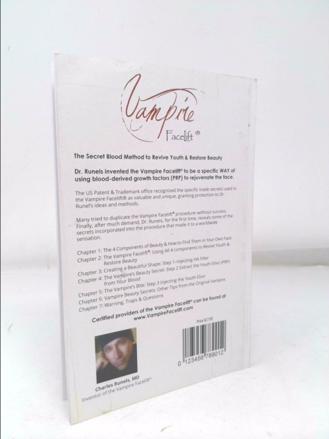 Vampire Facelift: the Secret Blood Method to Revive Youth & Restore ...