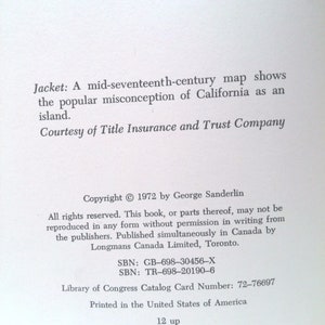 The Settlement of California by George William Sanderlin - Etsy